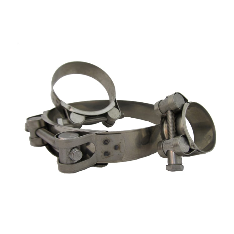 W2 304 Stainless Steel T-Bolt Clamps - United Flexible